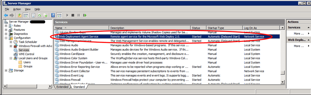 Wdeployconfigwriter Account Issues Trouble Shooting Web Deploy 20 With Lessons Learned