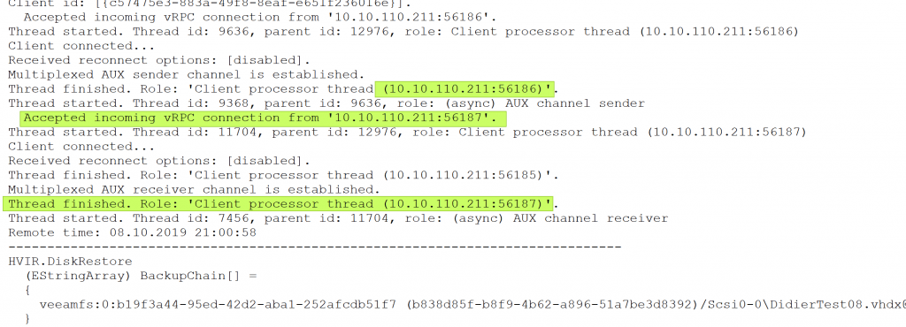 Make Veeam Instant Recovery use a preferred network - Working Hard In ...