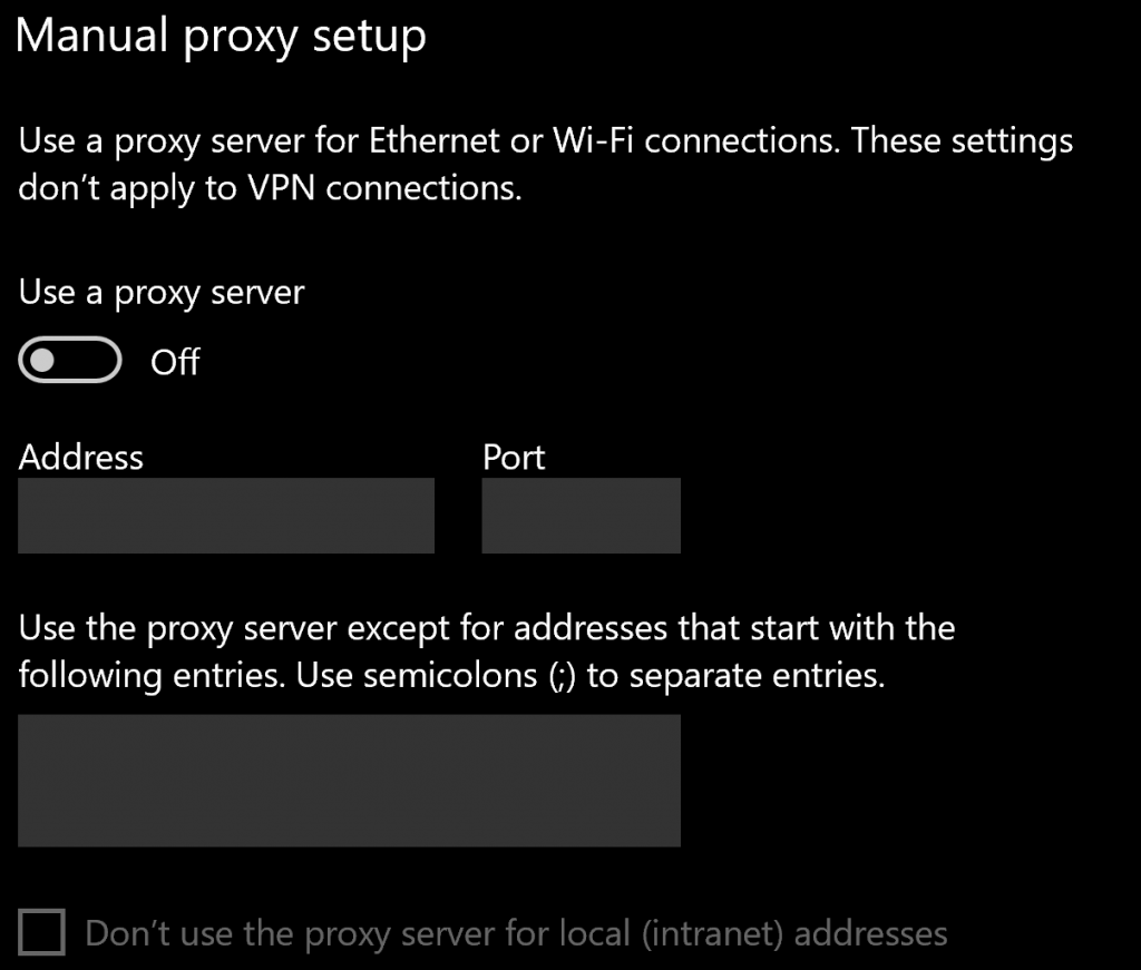 Configure WinINET proxy server with PowerShell | Working Hard In IT