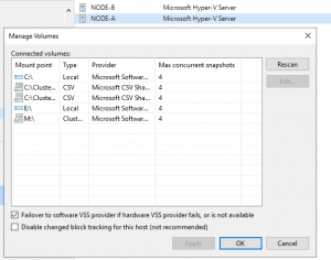 Set the Hyper-V volume-specific settings in Veeam with PowerShell - Working Hard In ITWorking ...
