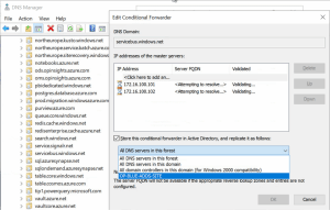 Use DNS Application Directory Partitions with conditional forwarders to resolve Azure private ...