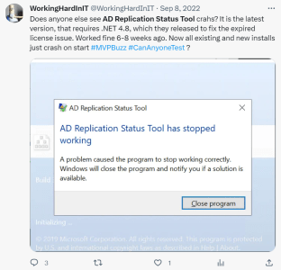Active Directory Replication Status Tool’s rise, fall, and rebirth | Working Hard In IT